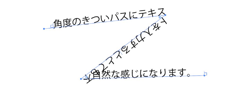 文字をアーチ状にしたい その2 パス上文字ツール | Design template ずかしのず