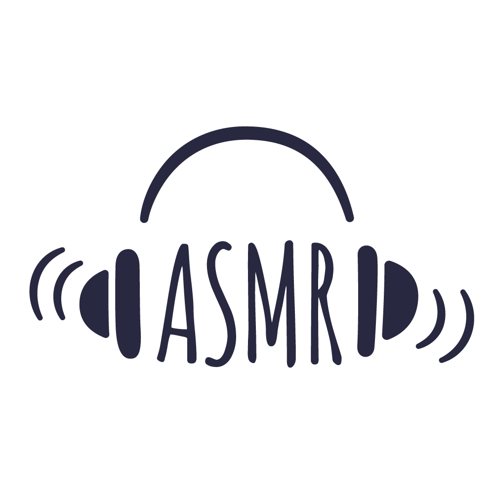 【配信用素材】ヘッドセットASMR ロゴ | フリー素材・サムネ素材 睡眠導入 | Design template ずかしのず