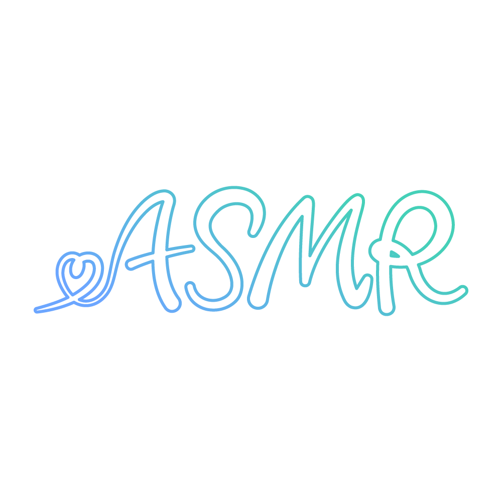 【配信用素材】手書きハート ASMR 配信ロゴ { フリー素材・サムネ素材 | Design template ずかしのず